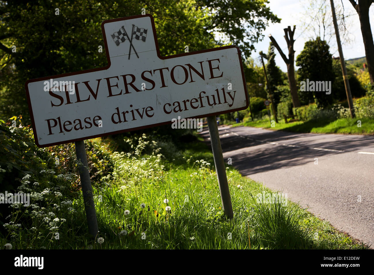 Road sign please drive carefully hi-res stock photography and images ...
