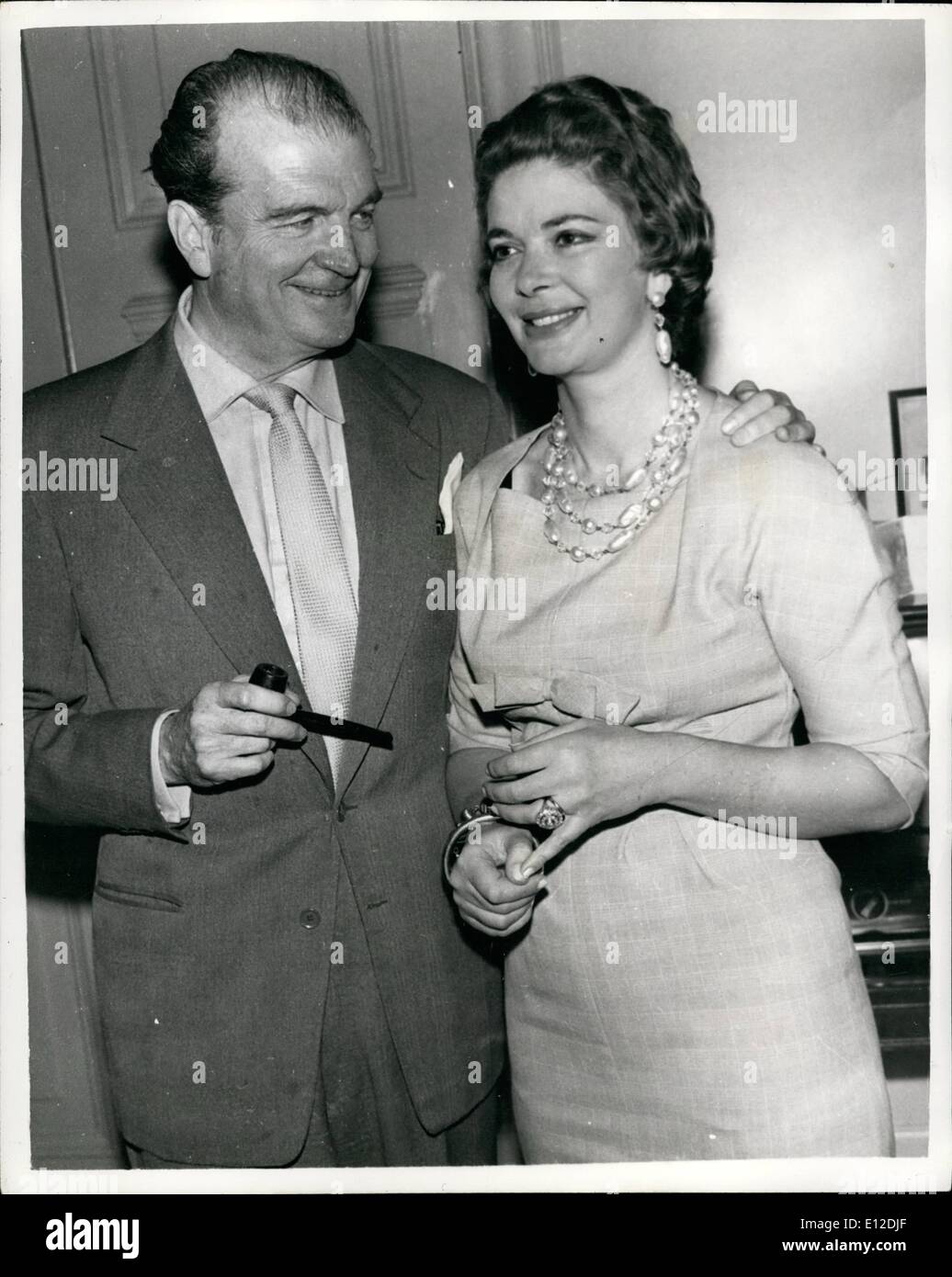 Dec. 15, 2011 - John Loder And His Wife In London: 58-year old actor ...