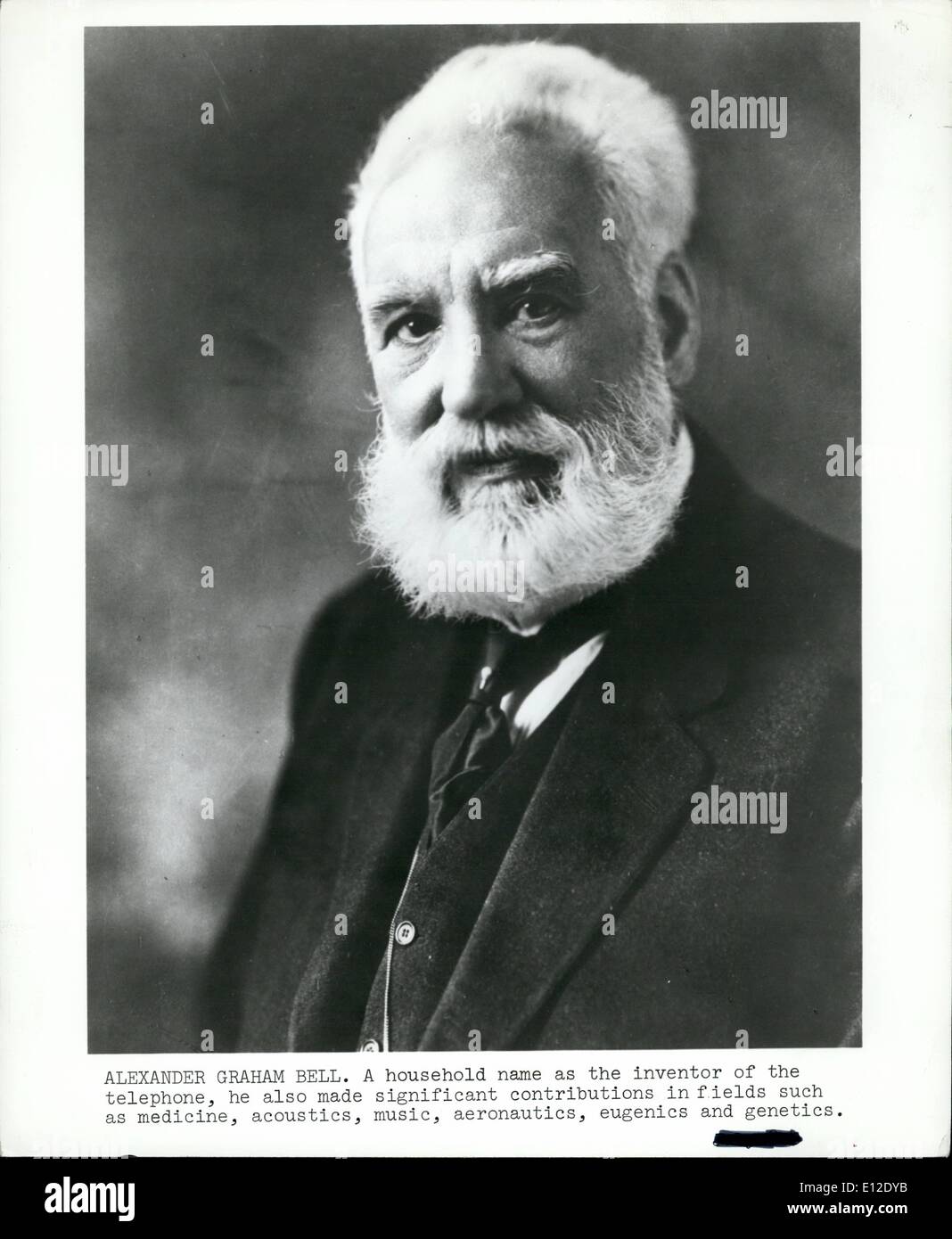 Alexander graham bell hi-res stock photography and images - Alamy