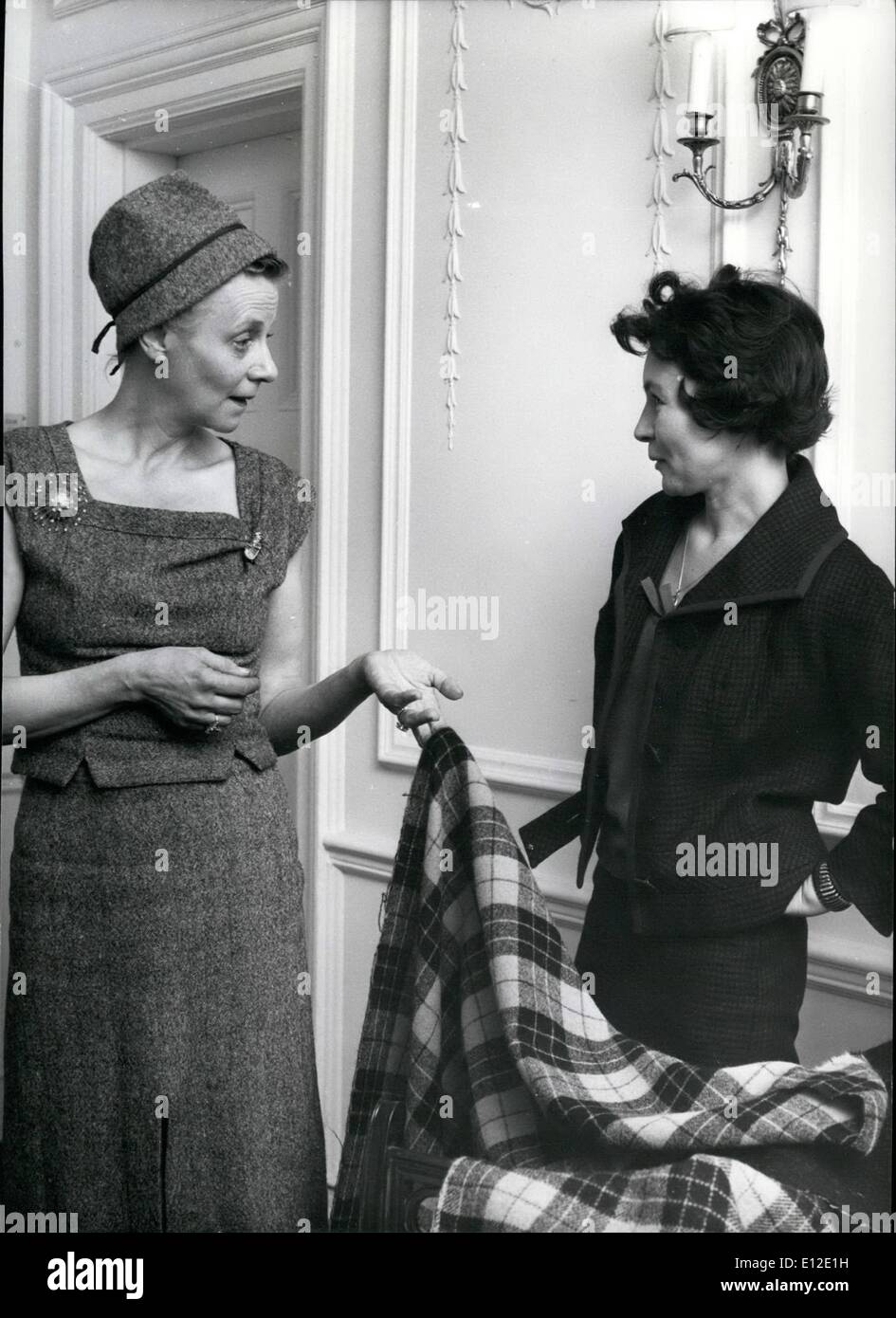 Dec. 15, 2011 - Lewis Tweed for Jackie Kennedy. Mrs. Mary Perrins, wife ...