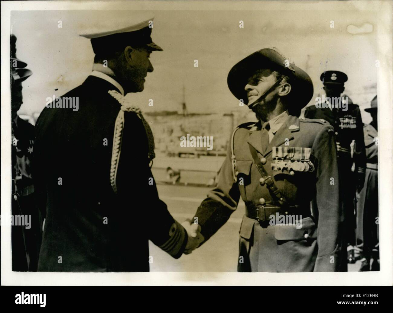Dec. 16, 2011 - Major JJ Edwards of the South Australian Mounted Rifles ...