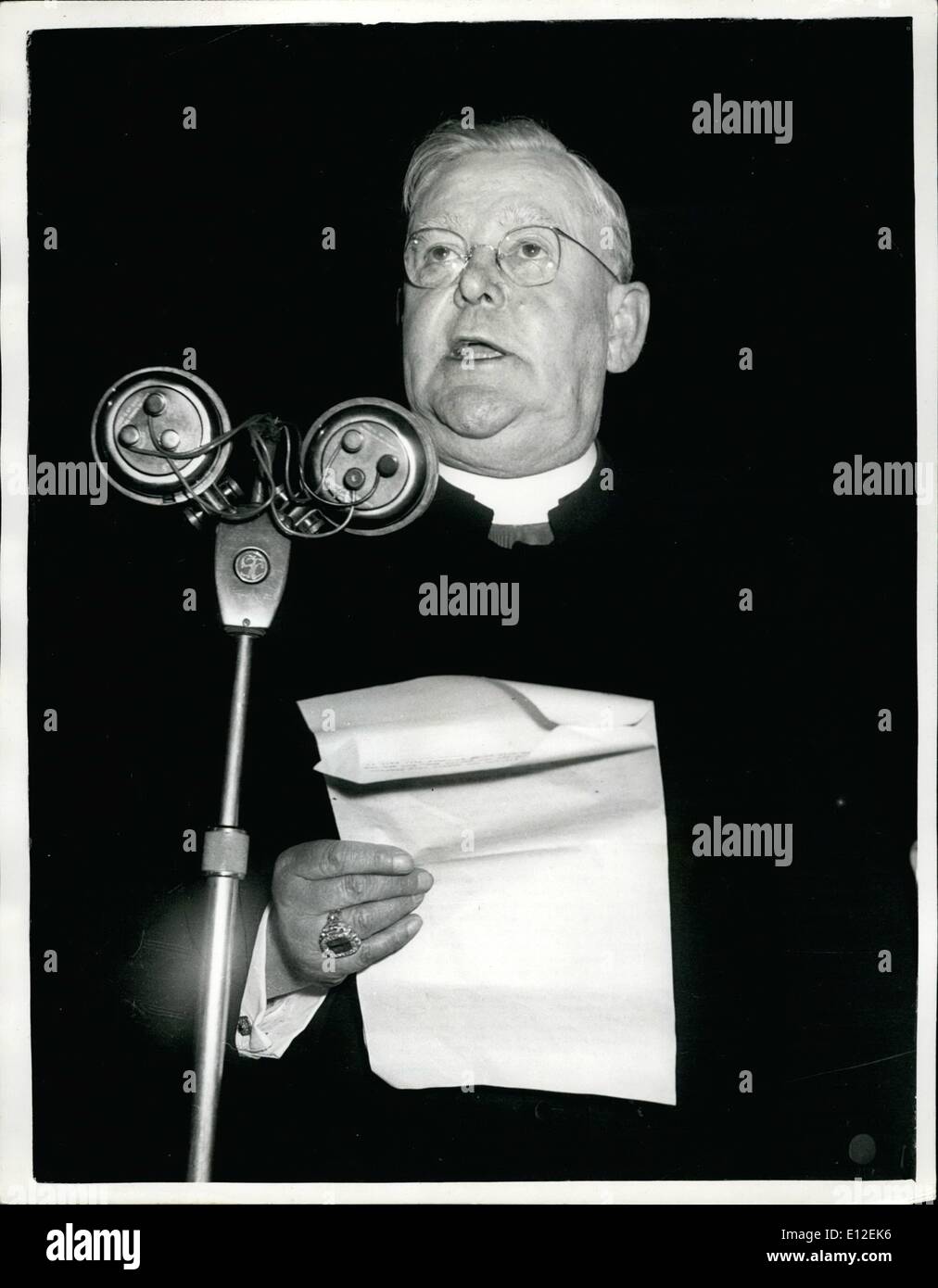 Dec. 21, 2011 - Monsignor William Godfrey who has been named by the ...