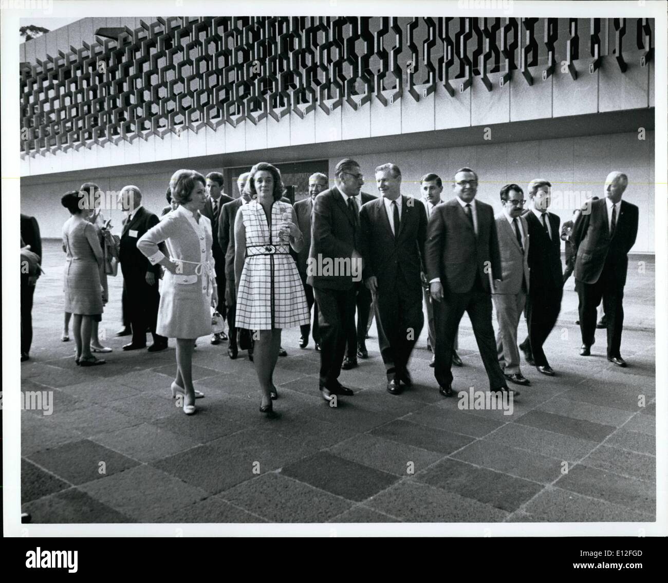 1969 nelson rockefeller mexico city hi-res stock photography and images ...