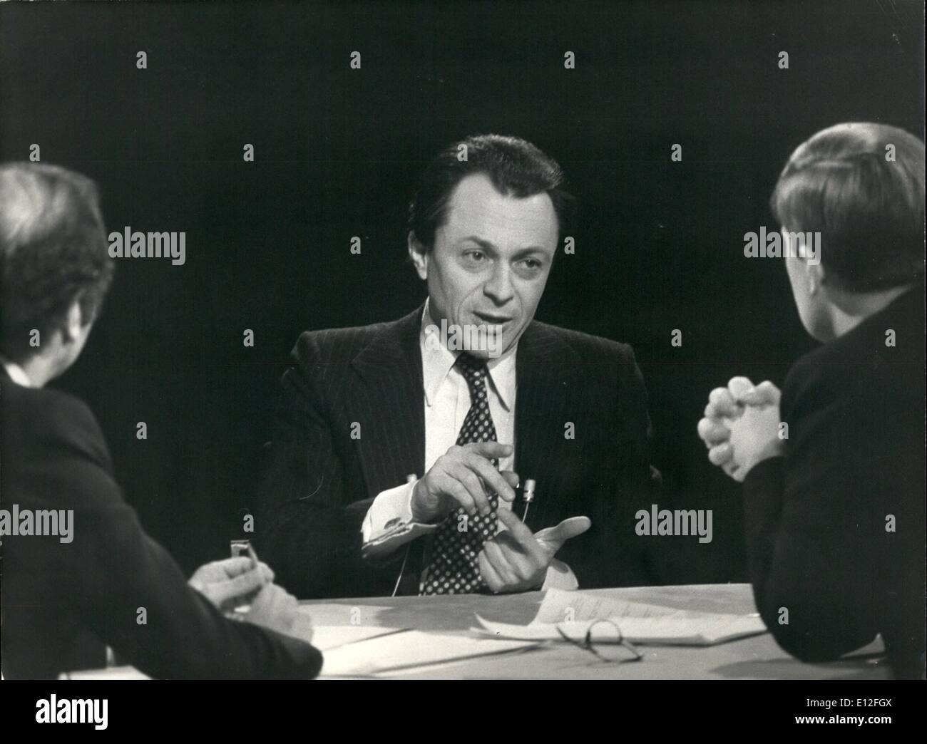 Dec. 26, 2011 - Michel Rocard (P.S.) TV Interview 'Cortes Sur Tables ...