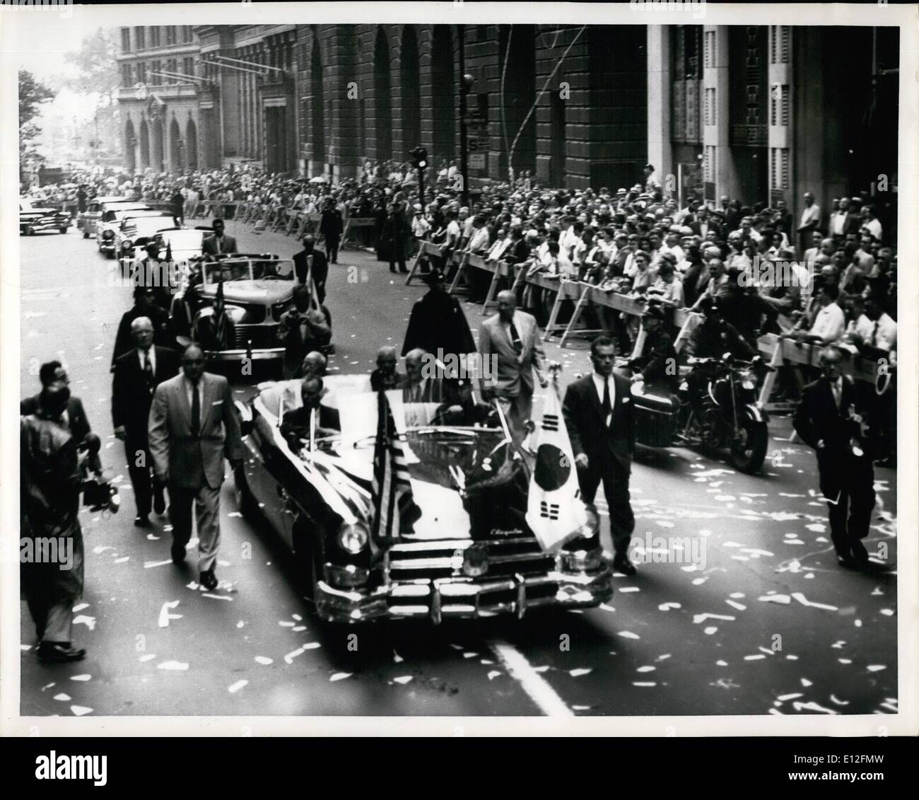 Jan. 09, 2012 - Korean President Syngman Rhee Stock Photo - Alamy