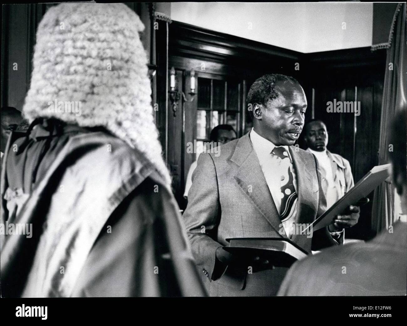 Jan. 09, 2012 - Acting President of Kenya Sworn In. Vice President ...