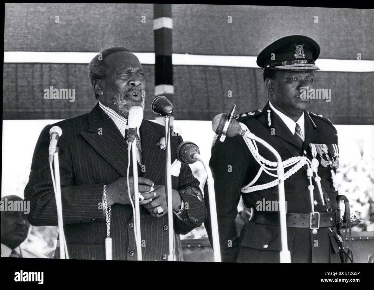 Jan. 09, 2012 - Mr. Bernard Hinga (right) Commissioner of Kenya's ...