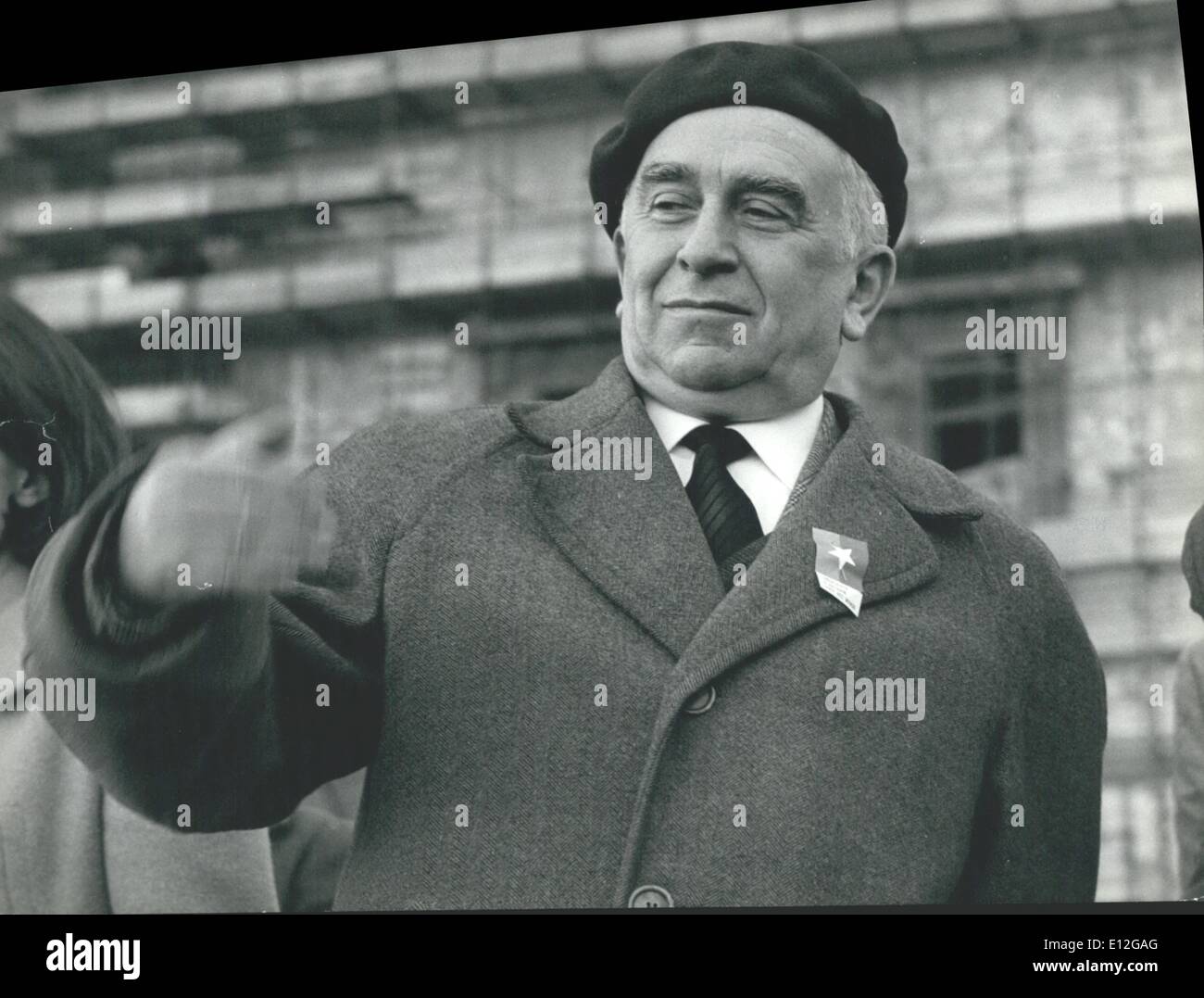 Dec. 26, 2011 - Luigi Longo, 66, secretary of the Communist Party Stock ...