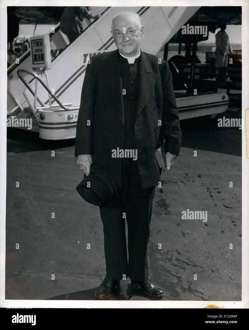 Jan. 03, 2012 - Idlewild Airport, N.Y. Aug 7; Samuel Cardinal Stritch ...