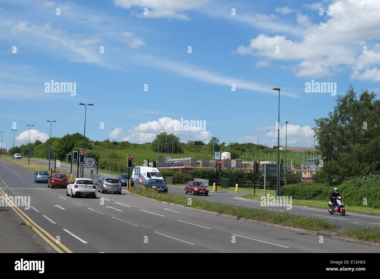 Multi lane traffic road hi-res stock photography and images - Alamy