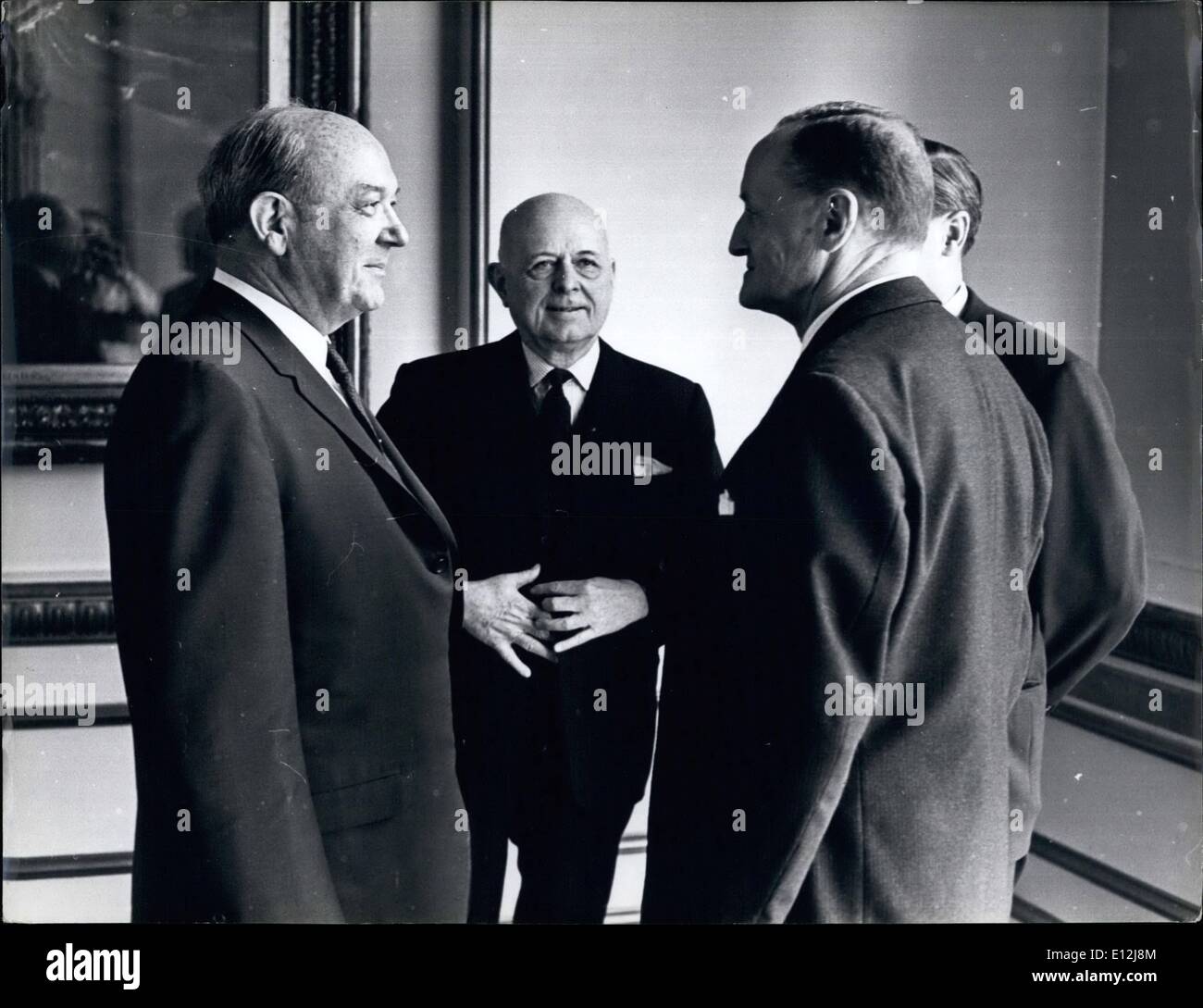 Nato general secretary brosio hi-res stock photography and images - Alamy