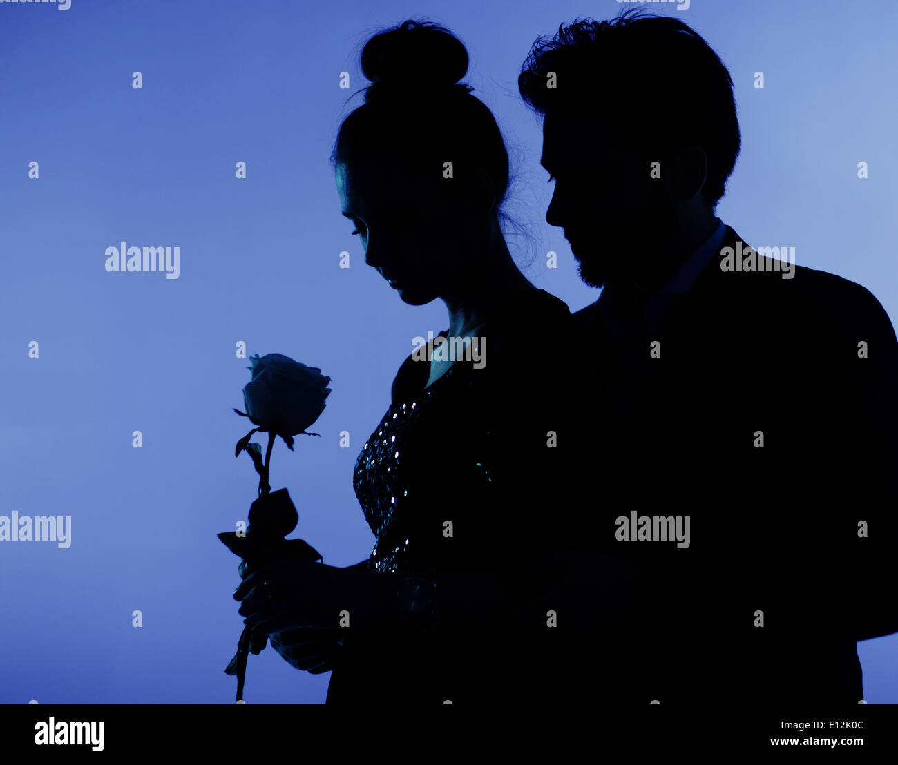 Couple and girl line shadow hi-res stock photography and images - Alamy