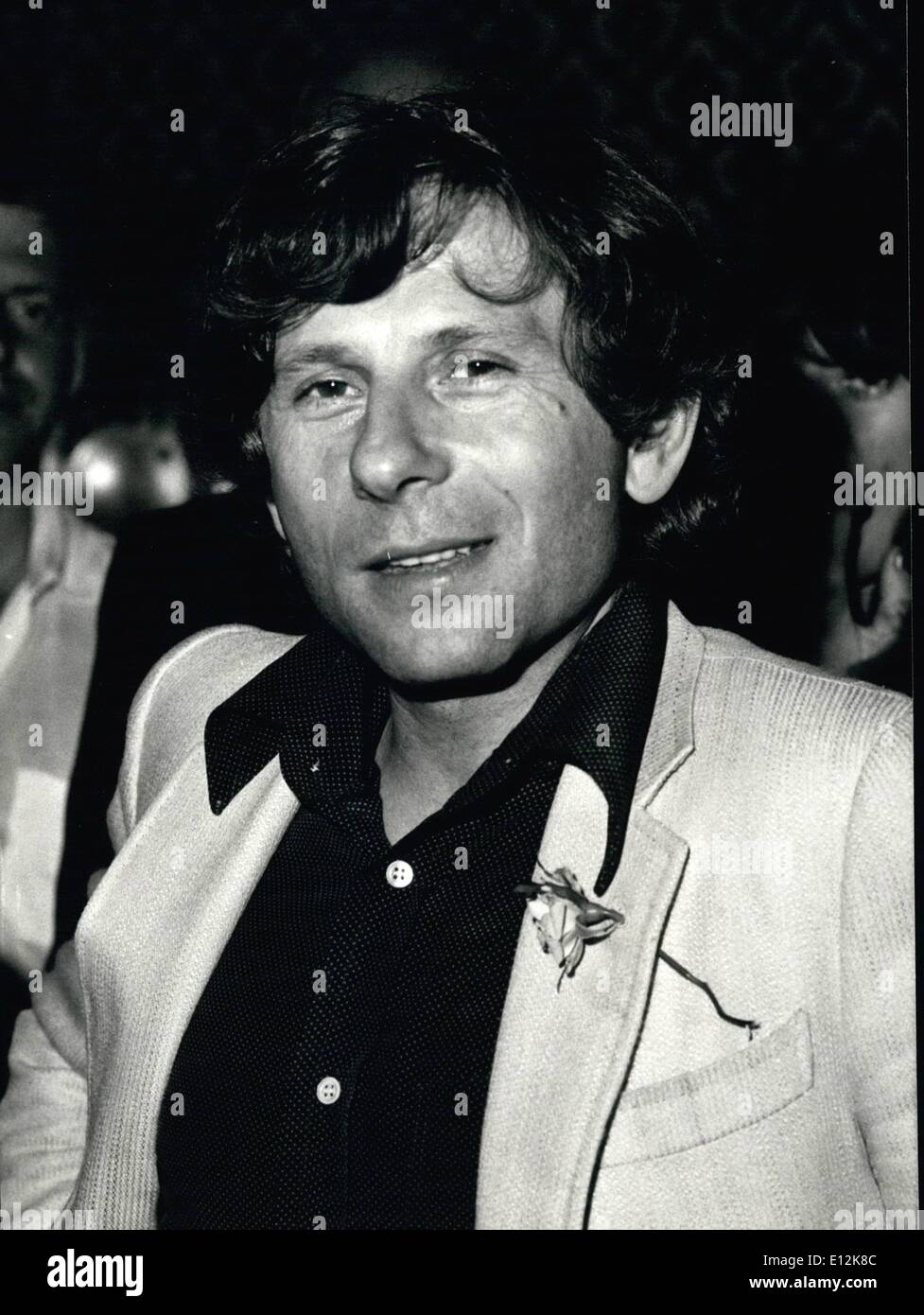 Feb. 24, 2012 - Roman Polanski: Film Director and Writer Stock Photo ...