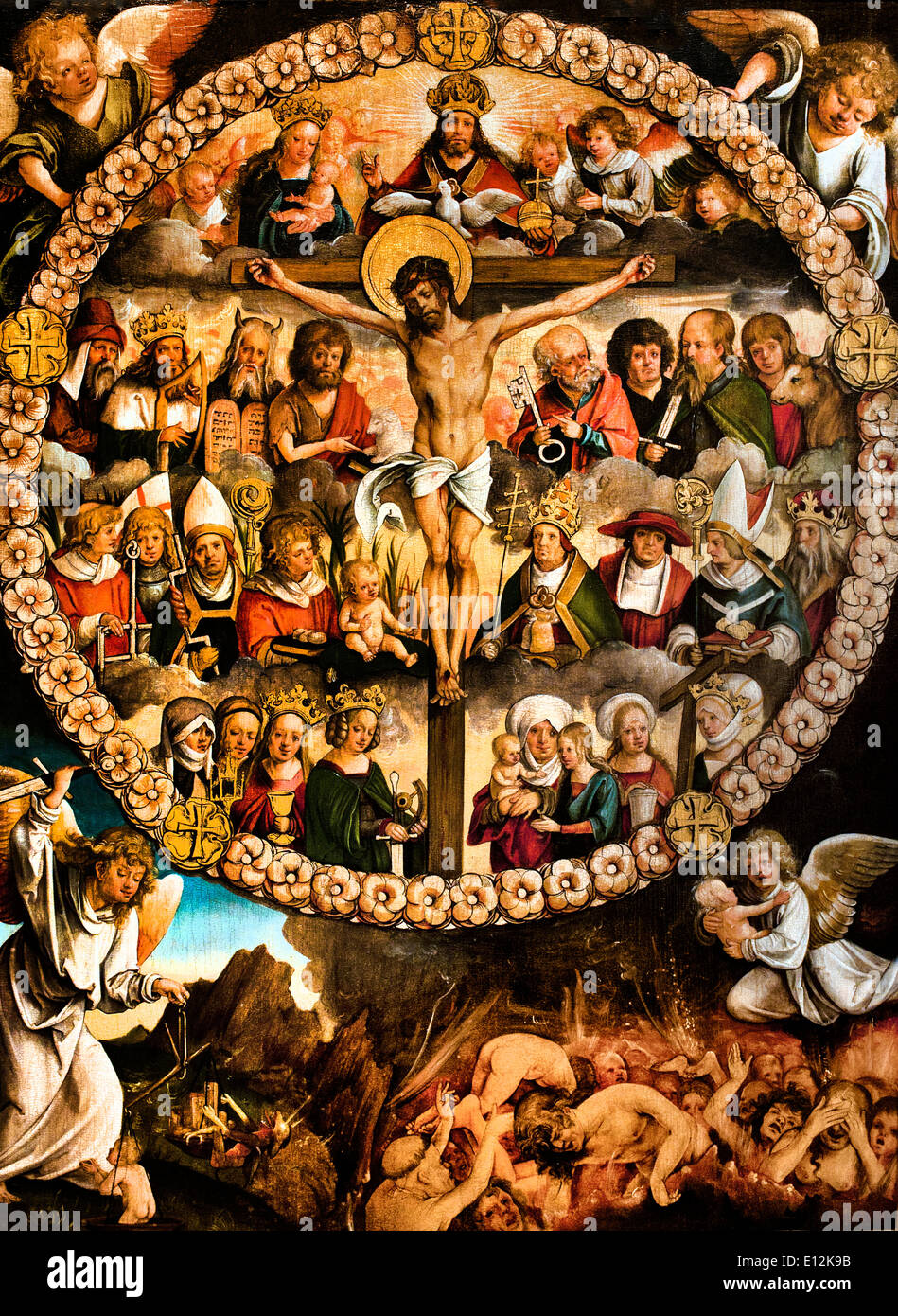 Hans Suess Kulmbach 1485 Nuremberg 1522 Triptych of the Rosary 1510 ...