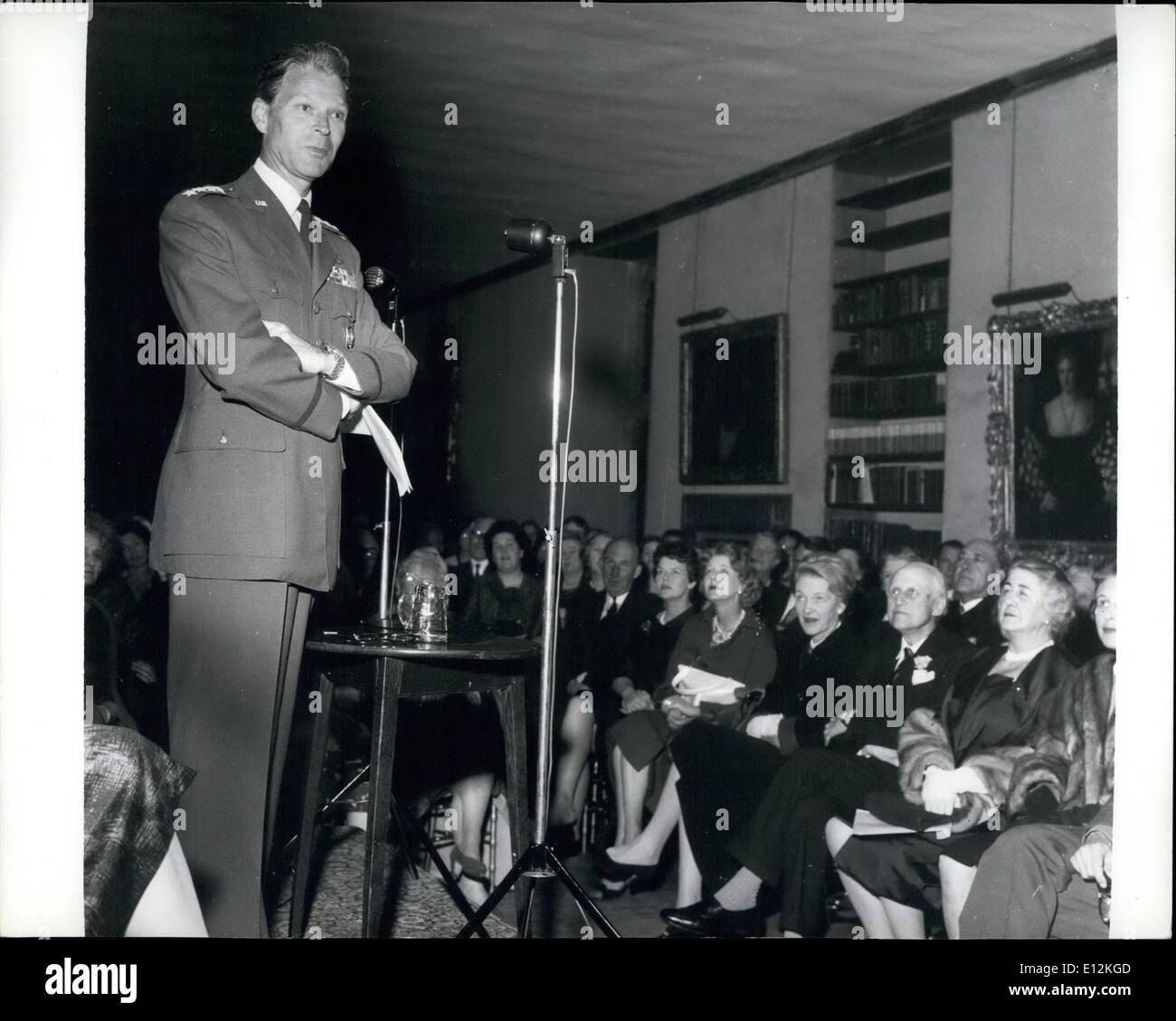 Nato supremo gen norstad hi-res stock photography and images - Alamy