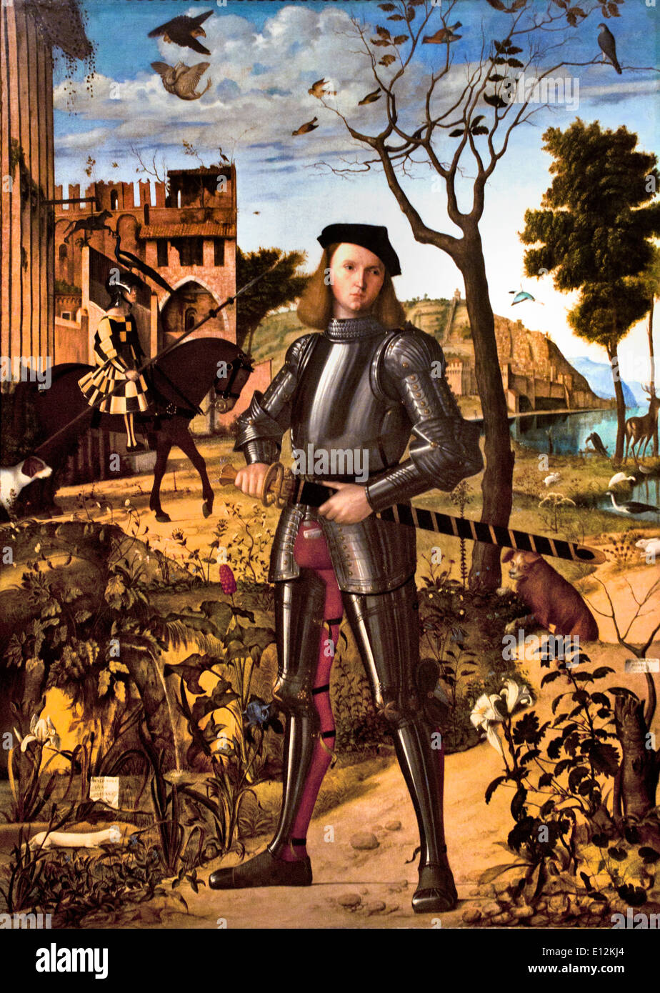 Roman knight illustration hi-res stock photography and images - Alamy