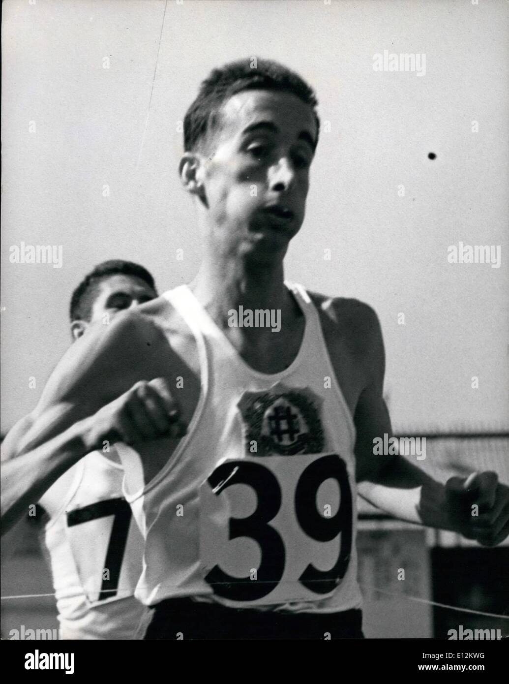 Feb. 24, 2012 - The Running Victory of The Year: Gordon Pirie winning ...