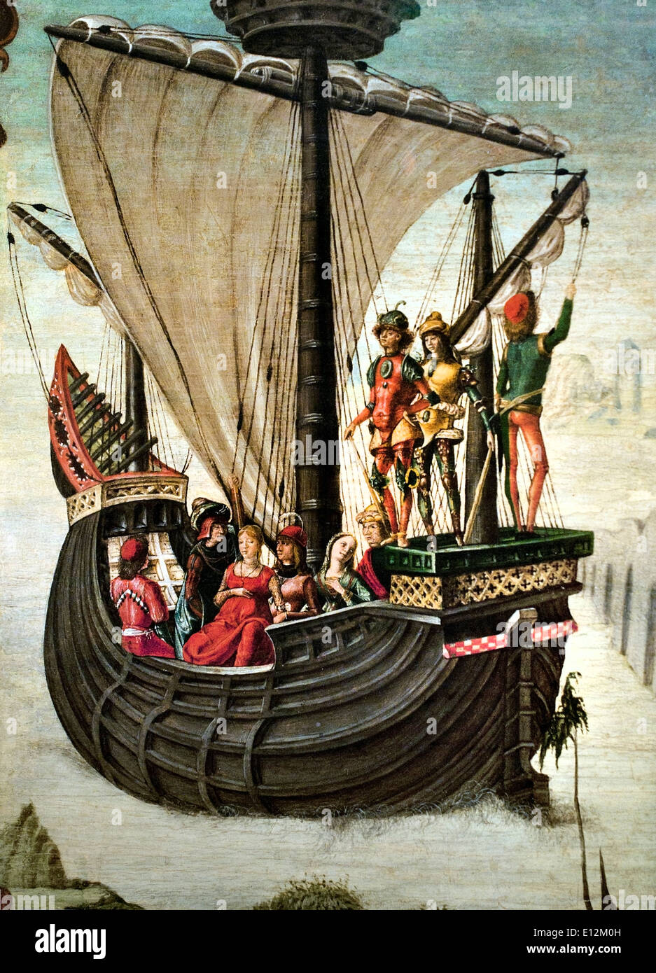 The Argonauts leaving Colchis ( Heroes Greek mythology ) 1480 Ercole de ...