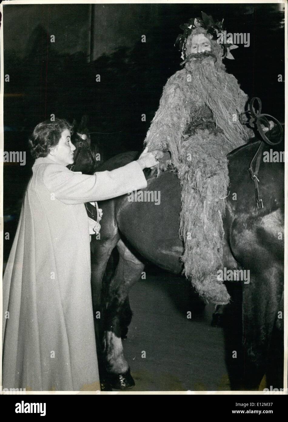 Feb. 24, 2012 - The pictures show the wild men during their performance ...