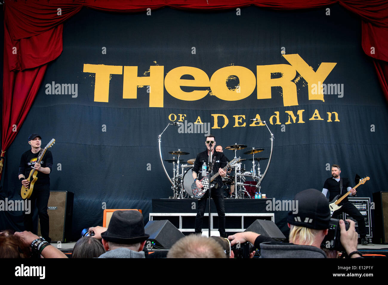 Columbus, Ohio, USA. 17th May, 2014. Canadian rock band 'Theory Of The ...