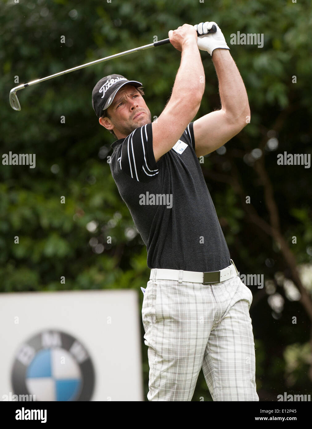 Bmw pga golf championship pro am at wentworth golf club hi-res stock ...
