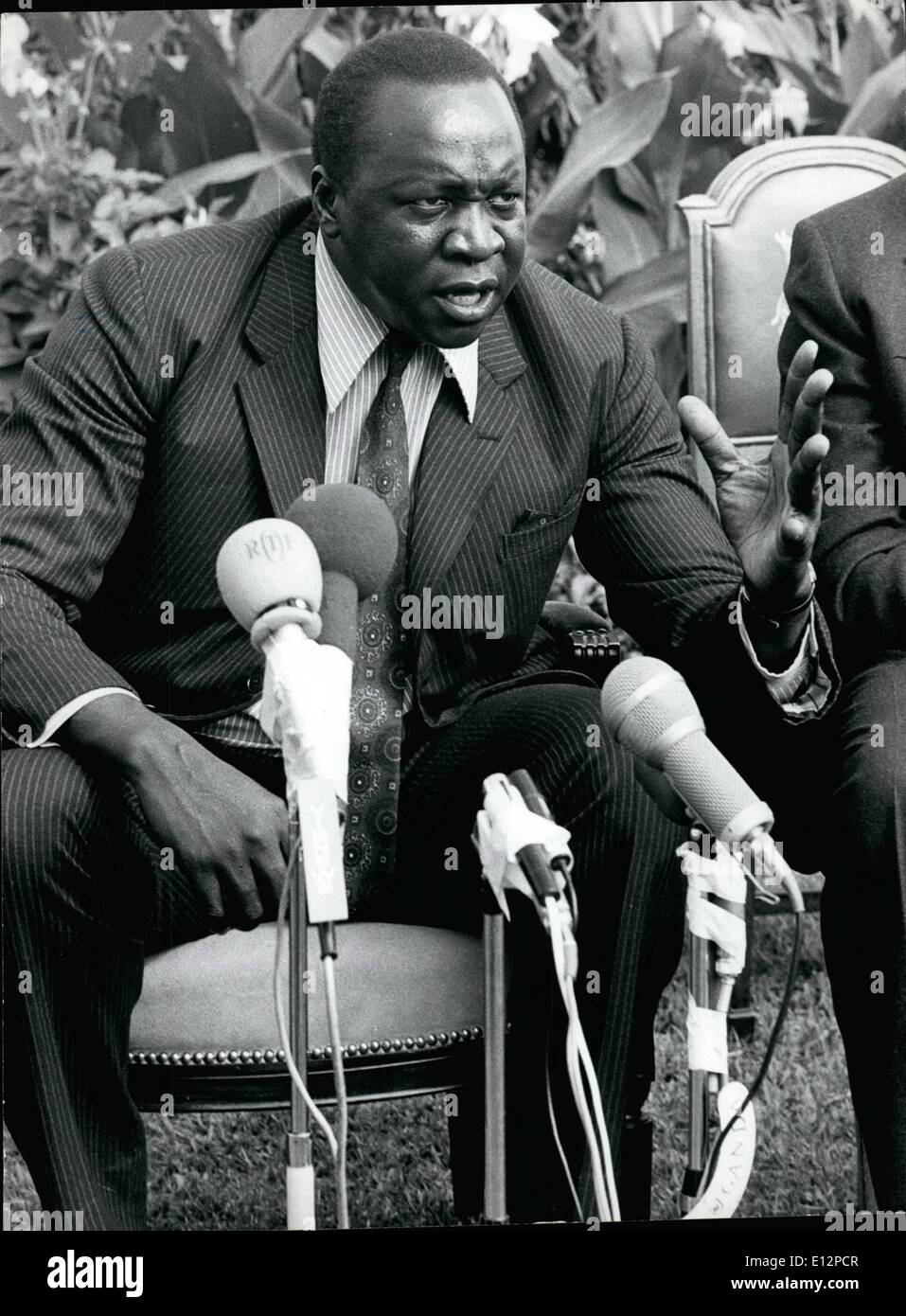 President idi amin uganda hi-res stock photography and images - Alamy