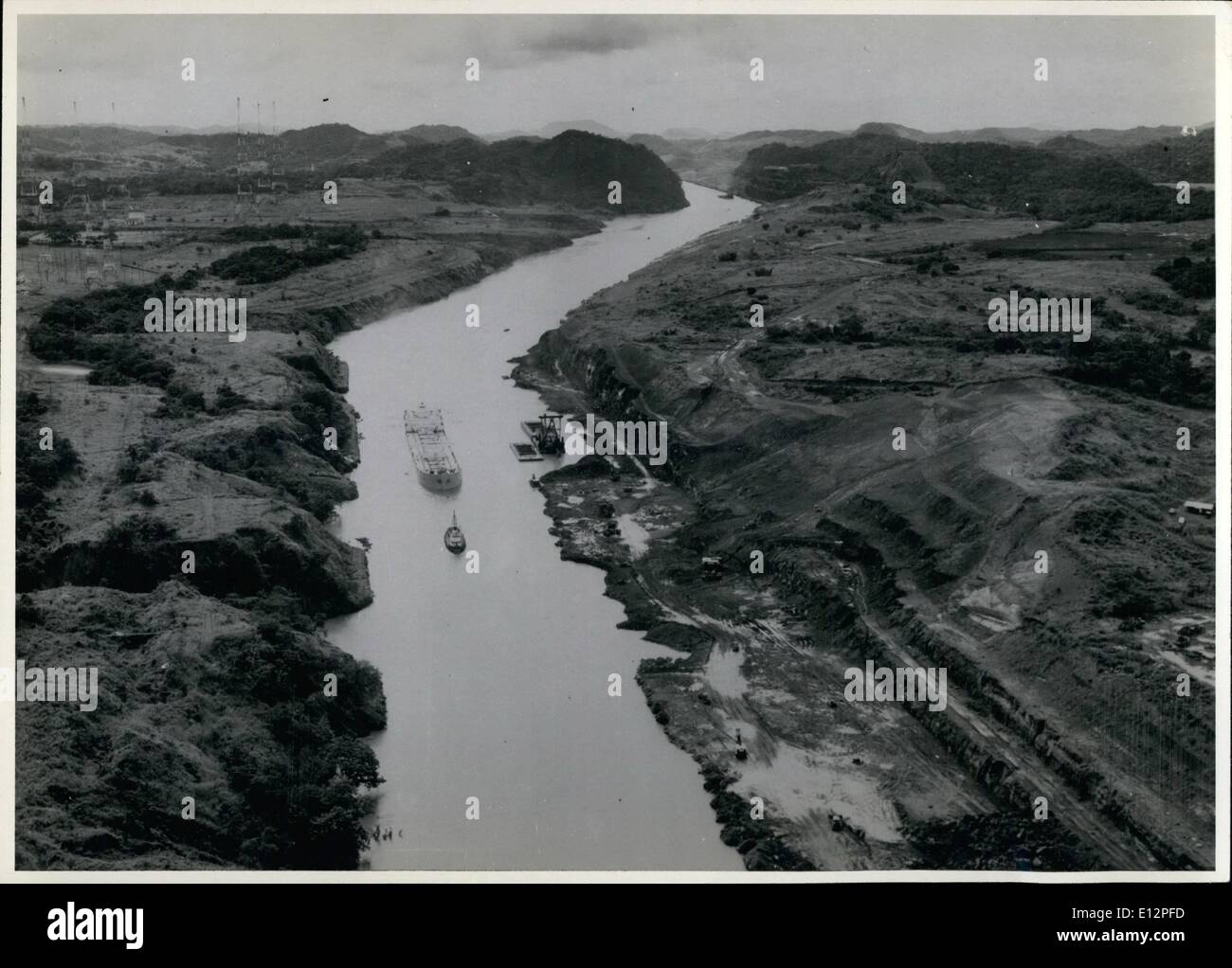 Feb. 24, 2012 - Panama Canal Zone: Known during construction days as ...