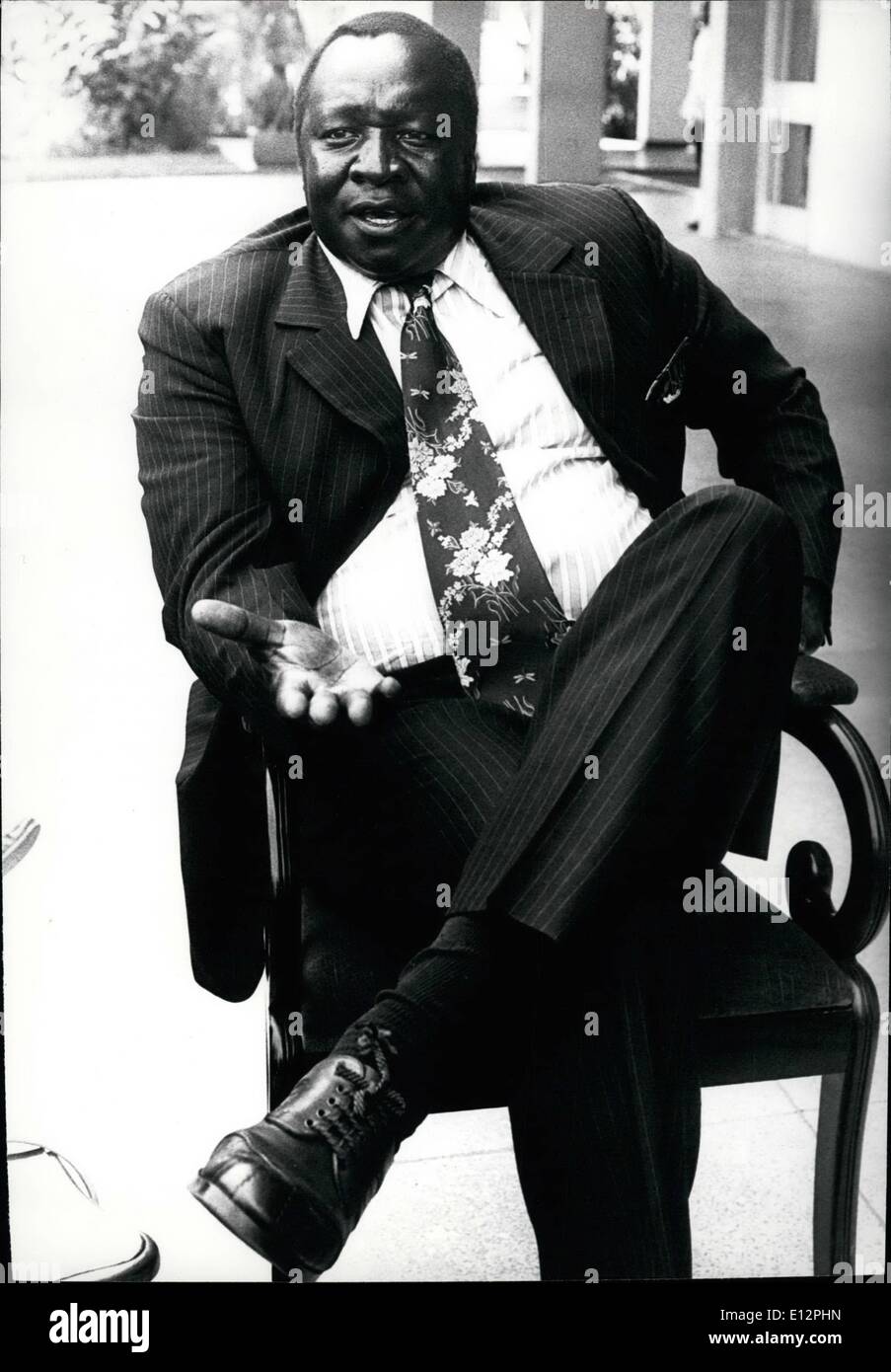 Idi amin dada hi-res stock photography and images - Alamy