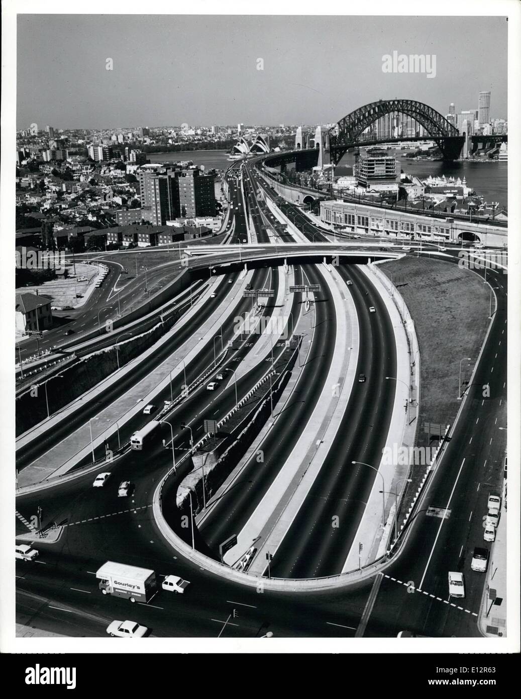 Feb. 25, 2012 - Warringah Expressway, Sydney Stock Photo - Alamy