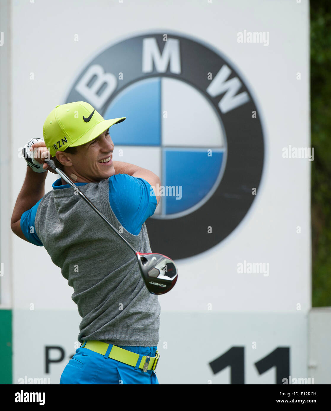 Thorbjorn olesen bmw pga championship hi-res stock photography and ...