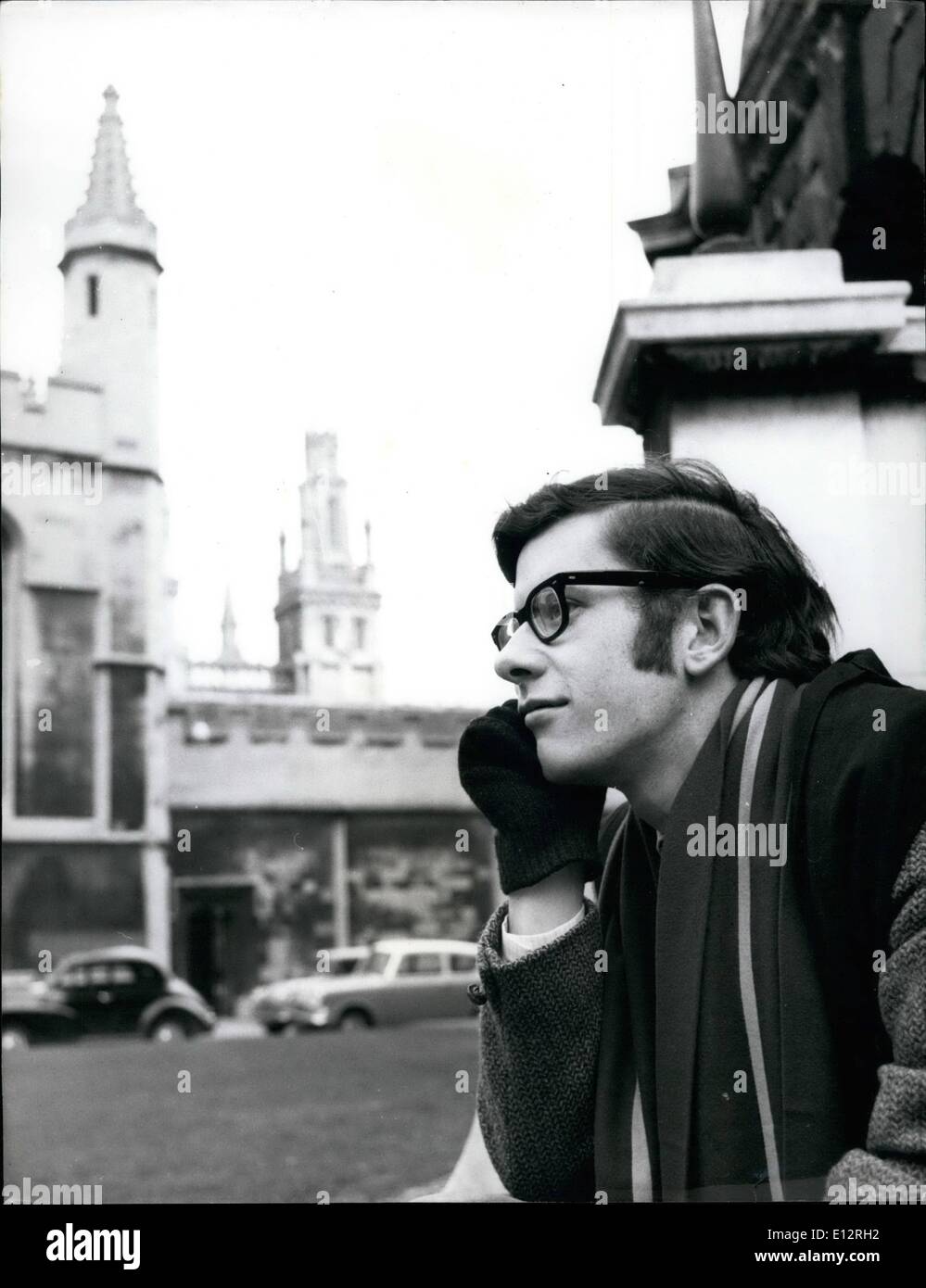 Feb. 25, 2012 - Philosophy of Oxford. Colin Day, reading P.P.E. and ...