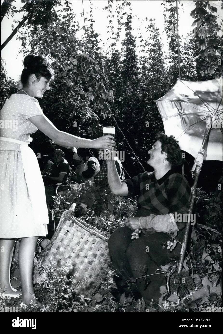 Hop pickers hi-res stock photography and images - Alamy