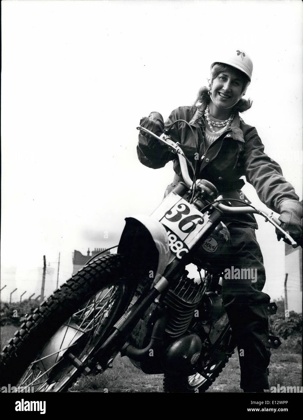 Feb. 26, 2012 - Rip-roaring Rene's a ton-up mum.: Rene Bennett is a ...