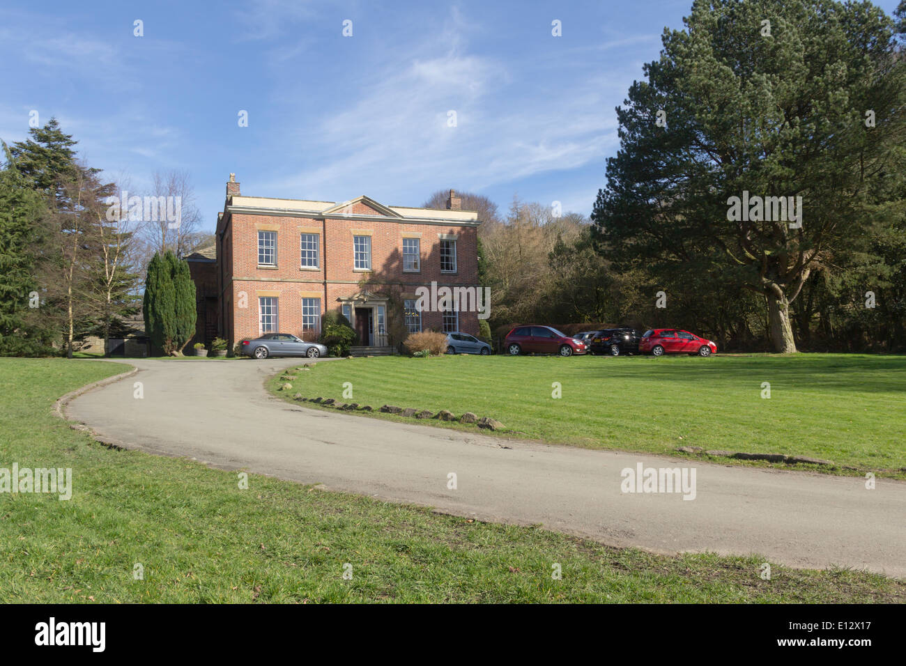 Rivington Hall, Lancashire is a grade II listed former manor house, now ...