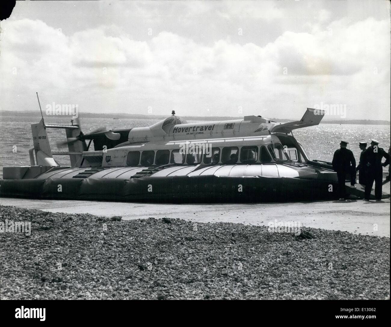Feb. 26, 2012 - Photo shows The SRN-6 passenger hovercraft seen on its ...