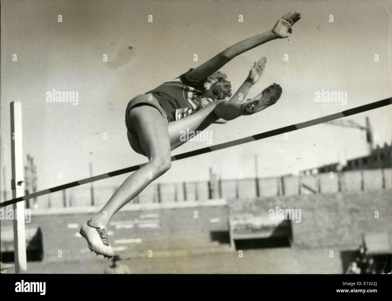 Feb. 26, 2012 - At the track meet between France, Germany, and Romania ...