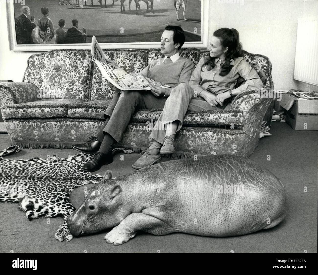Feb. 26, 2012 - A hippo in the house. Most women will put up with their ...