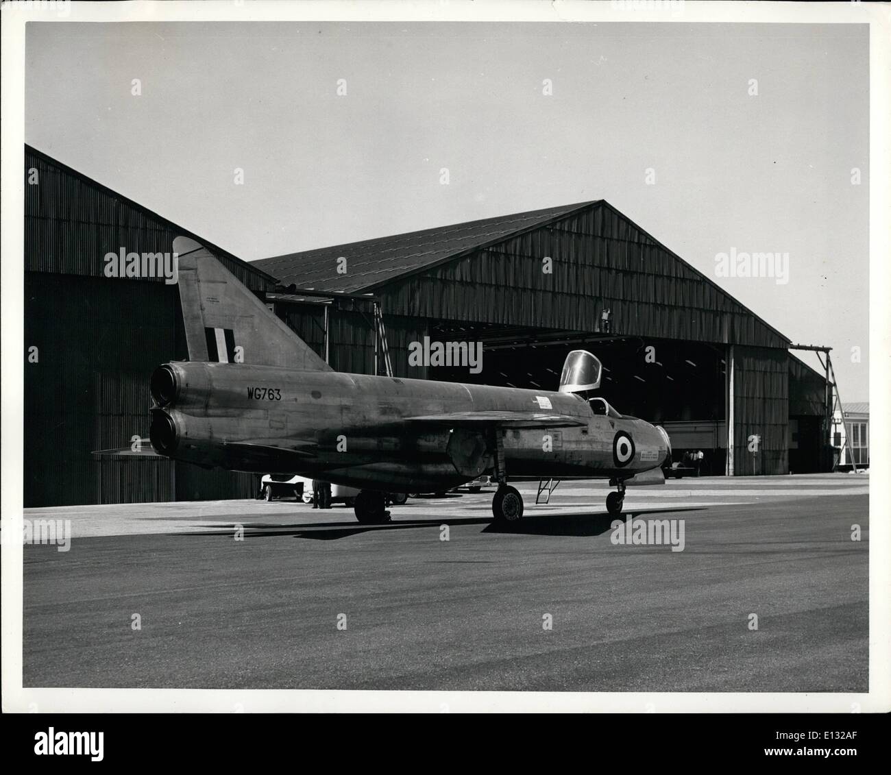 Feb. 26, 2012 - The English Electric P.1. Supersonic Fighter which was ...