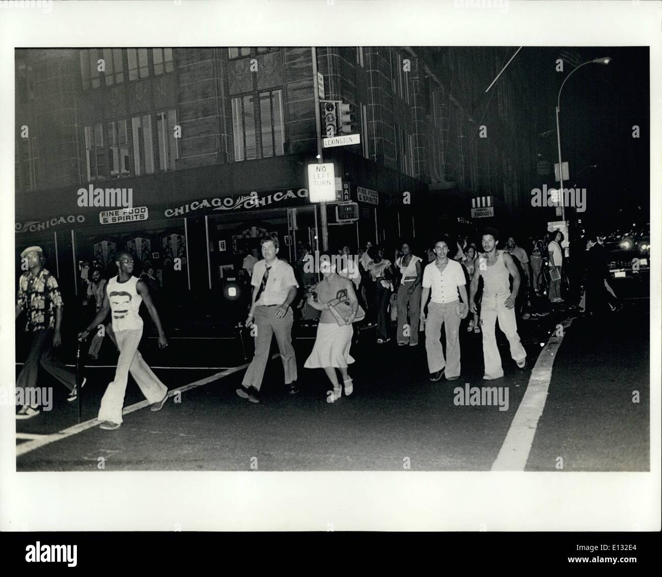 Feb. 26, 2012 - New York Blackout, July 13, 1977 Stock Photo - Alamy
