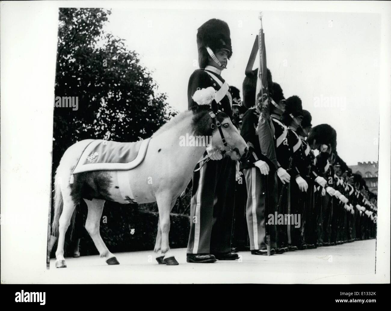 Feb. 26, 2012 - Kristoffer goes to parade. New mascot of the Royal ...