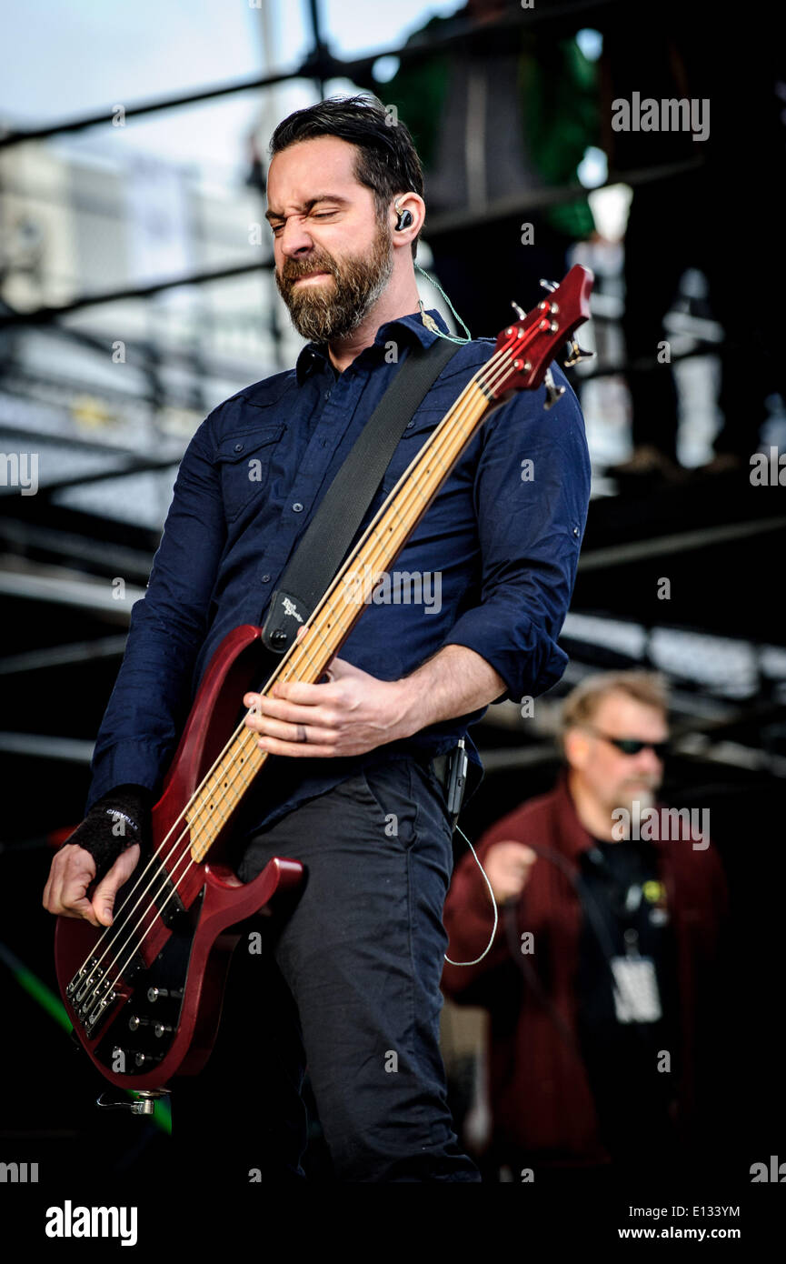 Toronto, Ontario, Canada. 17th May, 2014. American alternative metal ...