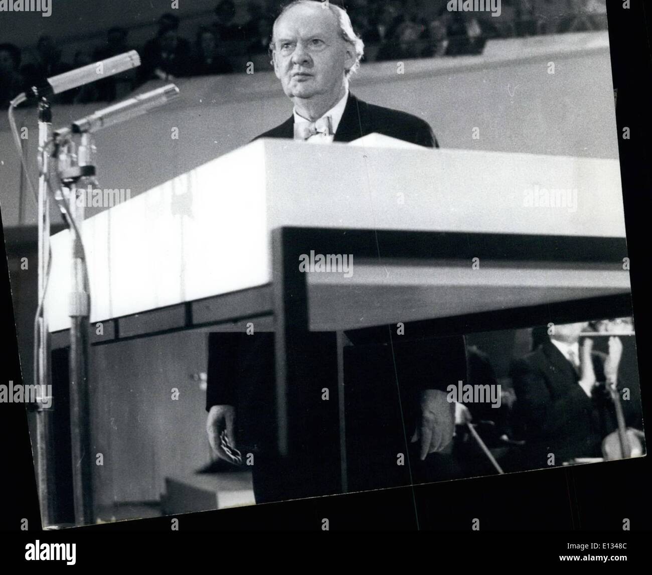 2012 hans scharoun proferror scharion hi-res stock photography and ...