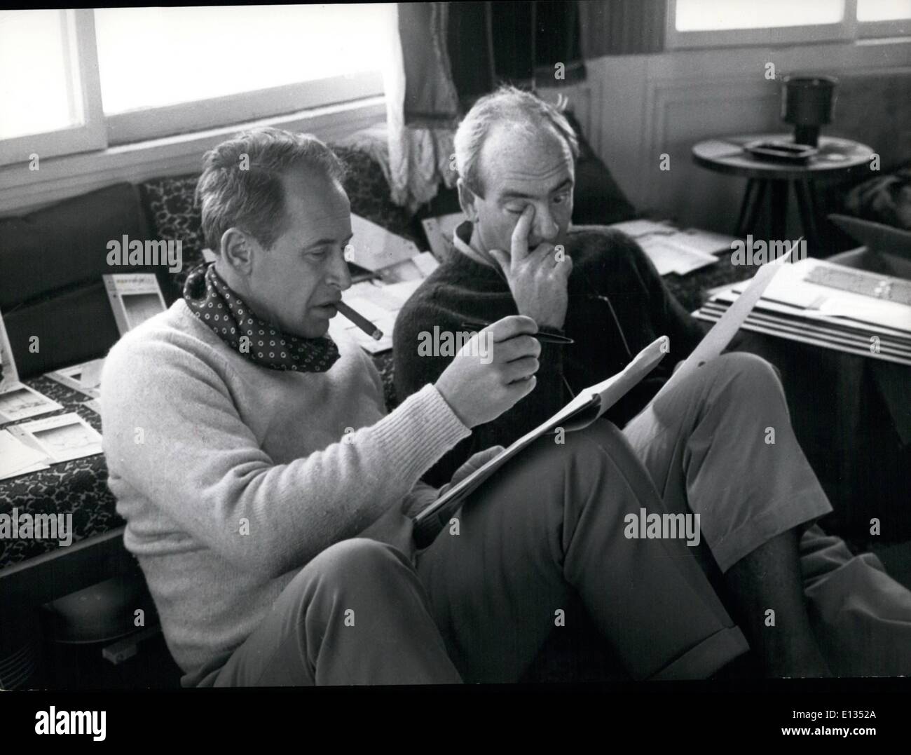 Feb. 26, 2012 - Philip Rosenthal & Designer Richard Latham Stock Photo ...