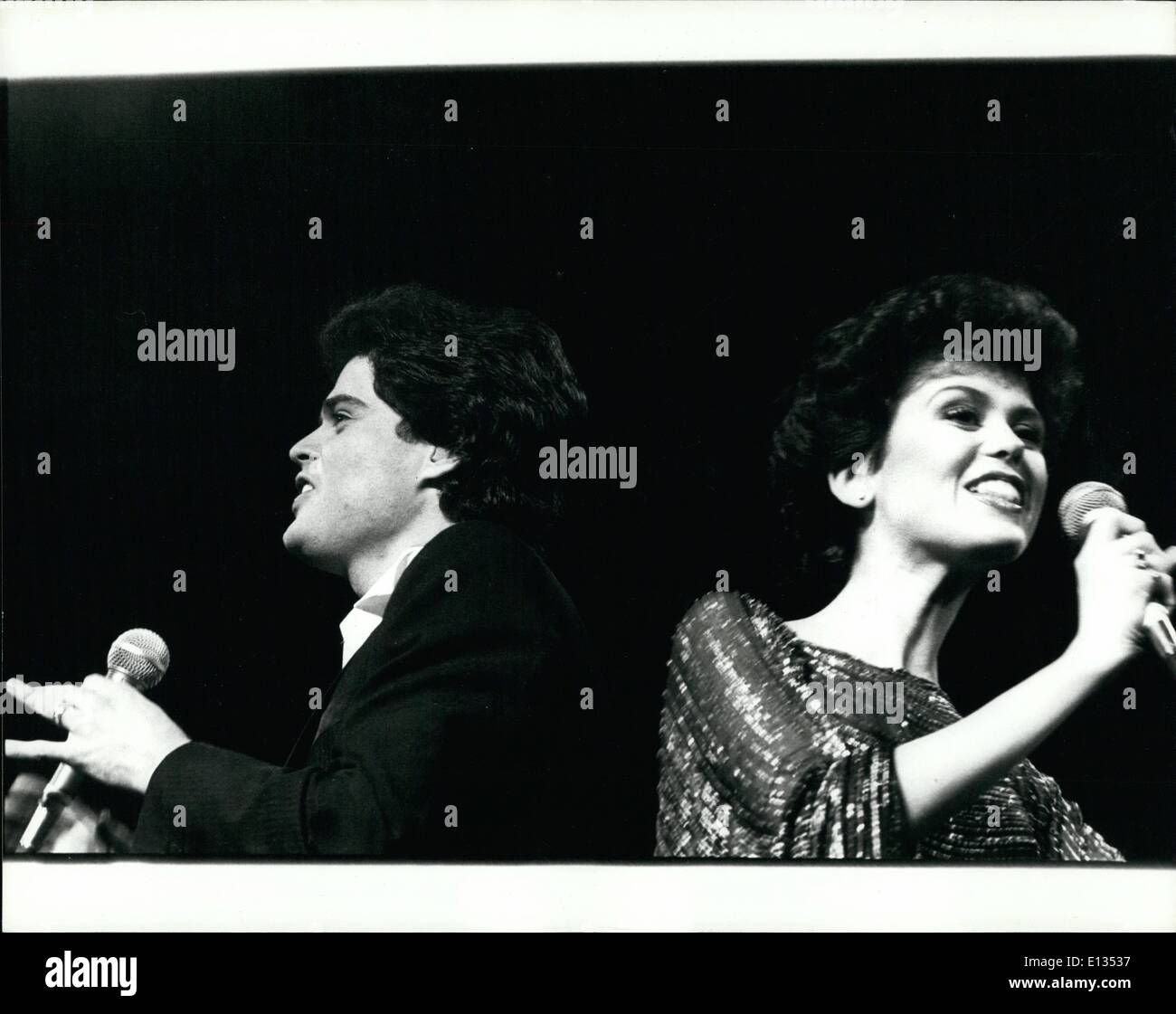 Donny osmond royal albert hall hi-res stock photography and images - Alamy