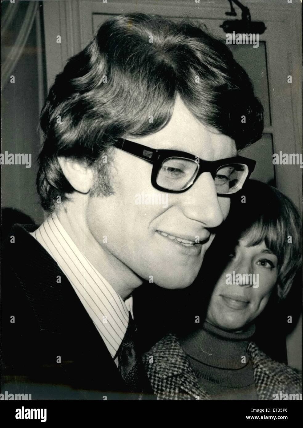 Yves st laurent smiling happily hi-res stock photography and images - Alamy