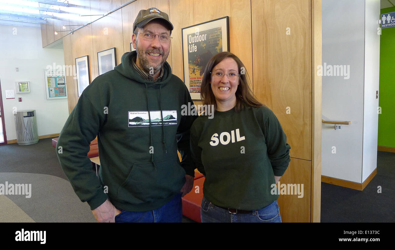 Volunteers participating in the Envirothon program at Kodiak National ...