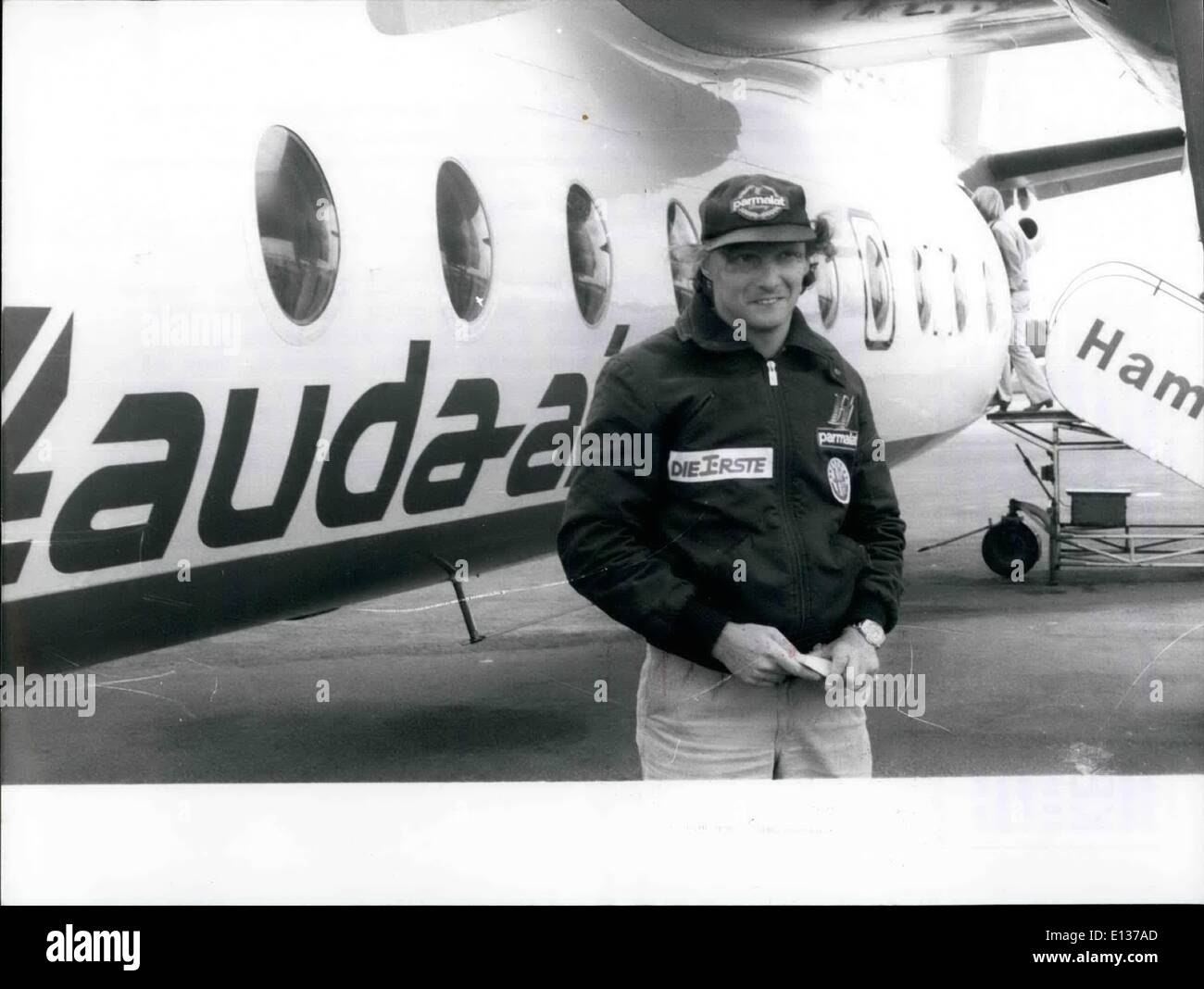 Feb. 29, 2012 - Niki Lauda Opened Air-Route Hamburg/West Germany ...