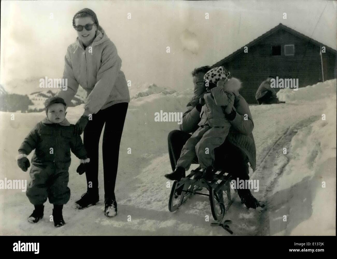 Prince rainier princess grace children hi-res stock photography and ...
