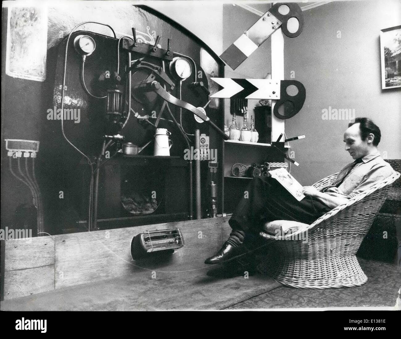 Feb. 29, 2012 - Armchair traveler.: When 39-tear-old John Burnett was a ...