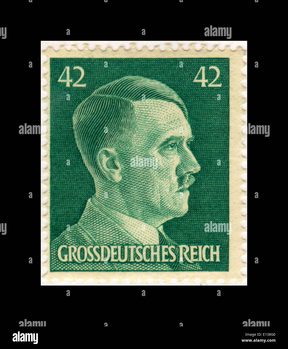 Adolf hitler stamp hi-res stock photography and images - Alamy
